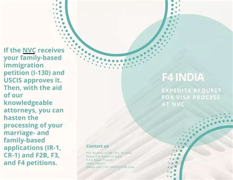 Ppt F4 India Expedite Request For Visa Process At Nvc Powerpoint Presentation Id 11709156