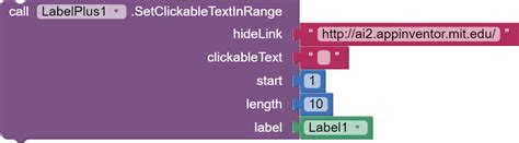 labelplus additional methods for the label component extensions