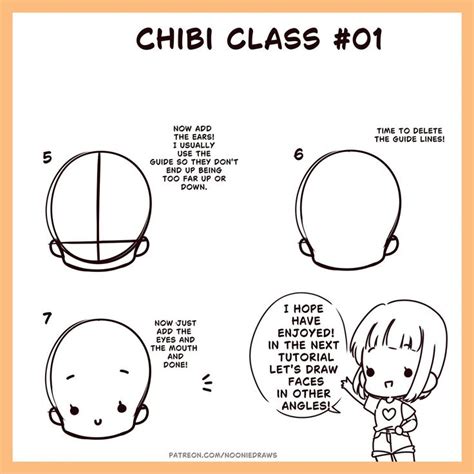 Some People Have Asked Me So Ill Do The Chibi Tutorials In English Too Ill Post Them All