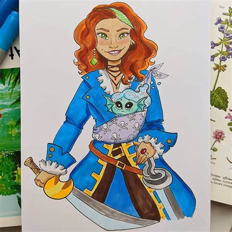 23 Pirate Drawing Ideas Step By Step Diyscraftsy