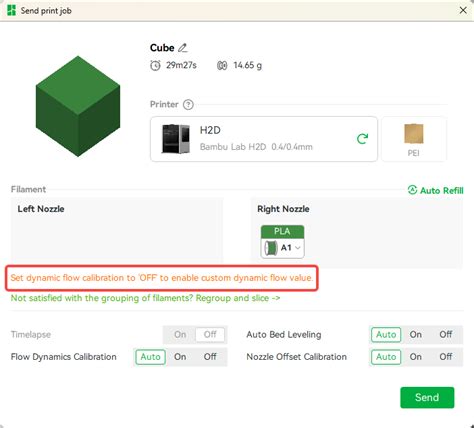 Flow Dynamics Calibration Bambu Lab Wiki