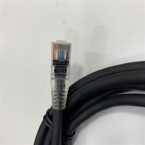 Cáp Rs232 Cable Rj50 10 Pin 10p10c To Db9 Male Dài 3m 10ft For Thiết Bi Kiểm Tra Mã Vạch Rjs