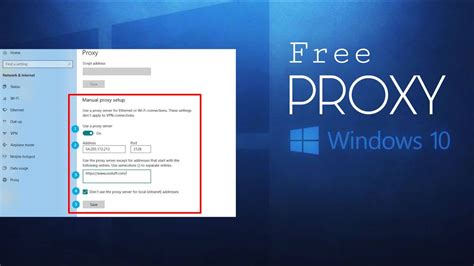 How To Setup Proxy On Windows 10 Youtube