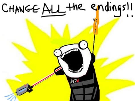 Image 268952 Mass Effect 3 Endings Reception Know Your Meme