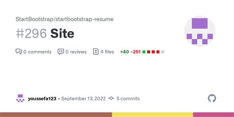 Site By Youssefa123 · Pull Request 296 · Startbootstrapstartbootstrap