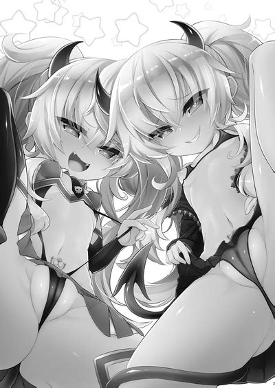 Mesugaki Gohoubi Double Bind Brats X Treat X Double Bind Nhentai Hentai Doujinshi And Manga