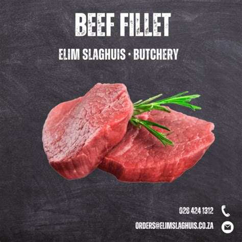 Beef Fillet Elim Slaghuis