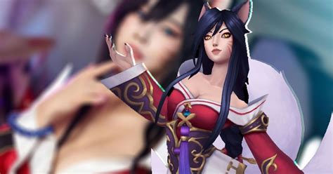 Song Joo Es Muy Bonita Como Ahri De Carne Y Hueso En Cosplay De League