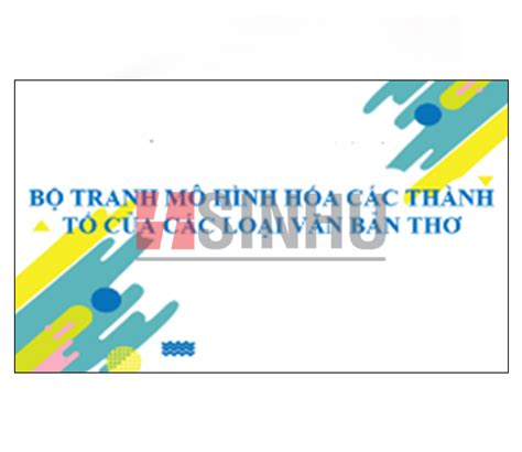Tranh MH hóa thành tố của VB thơ C Công Ty TNHH Sinh Hùng