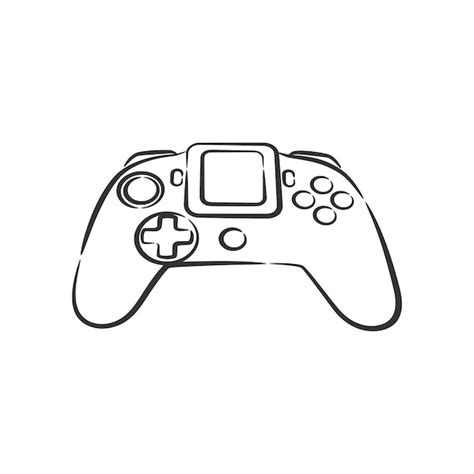 Premium Vector Vintage Retro Joystick Gamepad Video Game Controller
