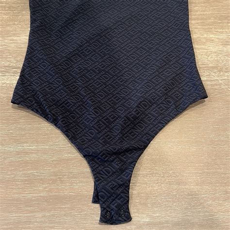 Fendi Skims High Neck Bodysuit Gem