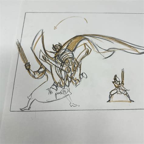 Tartakovsky Clone Wars Original Pre Production Storyboard G 4th Moon Toys