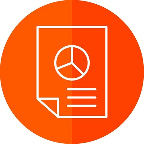 Data Report Line Red Circle Icon 44218400 Vector Art At Vecteezy