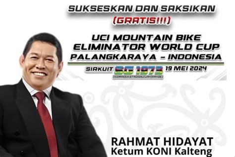 Rahmat Hidayat Dukung Penuh UCI MTB Eliminator World Cup 2024