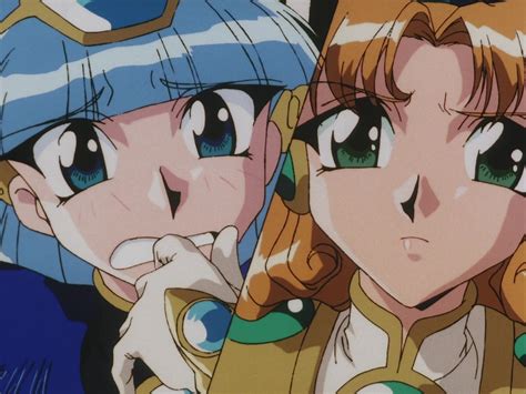Magic Knight Rayearth English Dub Umi And Fuu And Fahren And Chizeta