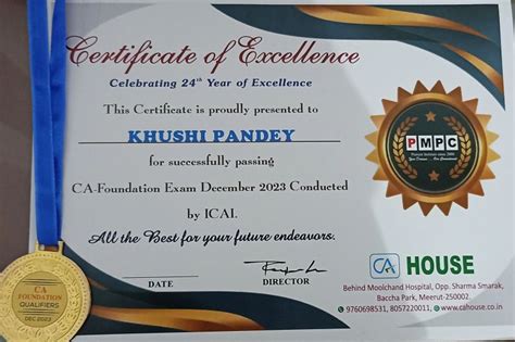 I Am Thrilled To Announce That I Have Cleared My Ca Foundation Exam Literally I Was Tear Out