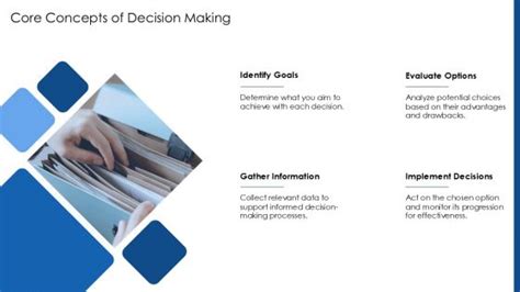 Decision Making Framework Ppt Template At