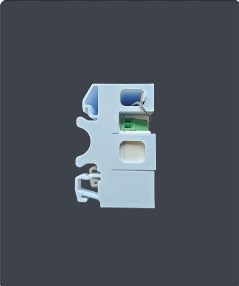 STL File Double Relay Zigbee Switch Din Rail Mounting 3D Print