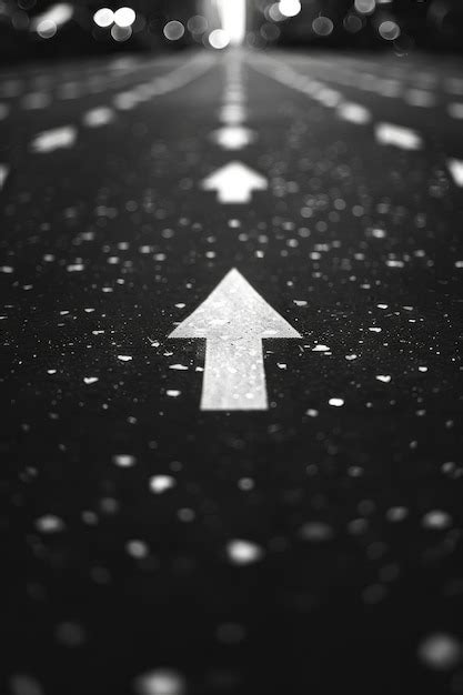 Premium Photo A Grid Of Black And White Arrows All Pointing In