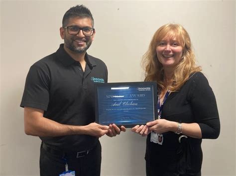 Congratulations To Anil Chohan Who Is Our Most Recent Spotlight Award Winner Anil Was