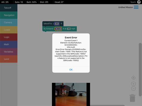 error loading mission with sdk 4 3 2 and spark · issue 192 · dji sdk