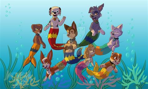 Mer Pups Paw Patrol Skye Coloring Pages