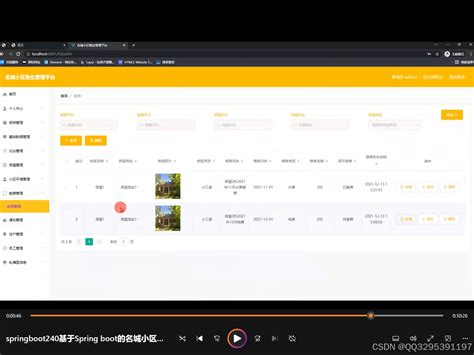 基于springbootvue名城小区物业管理系统含万字文档和ppt系统源码lw部署文档讲解等 Csdn博客