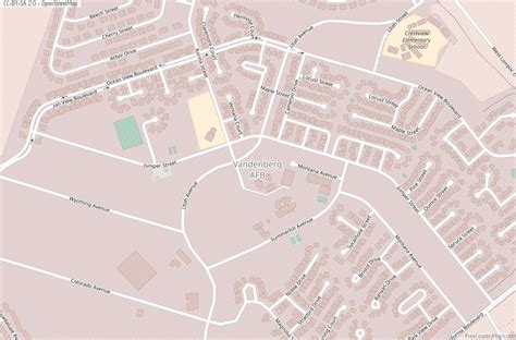 Vandenberg Afb United States Map Latitude And Longitude Where Is