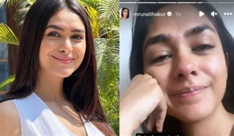 Mrunal Thakur Shares The Reason Behind Her Emotional Post Telugu Rajyam