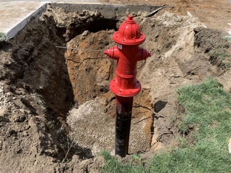 Replace A Fire Hydrant Town Of Shipshewana