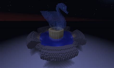 Swan Ice Sculpture Minecraft Map
