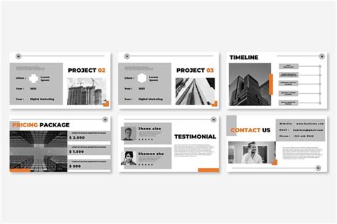 Business Proposal Presentation Powerpoint Template Incl Persentation