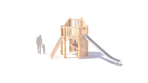 Hex Tower Touchwood Play