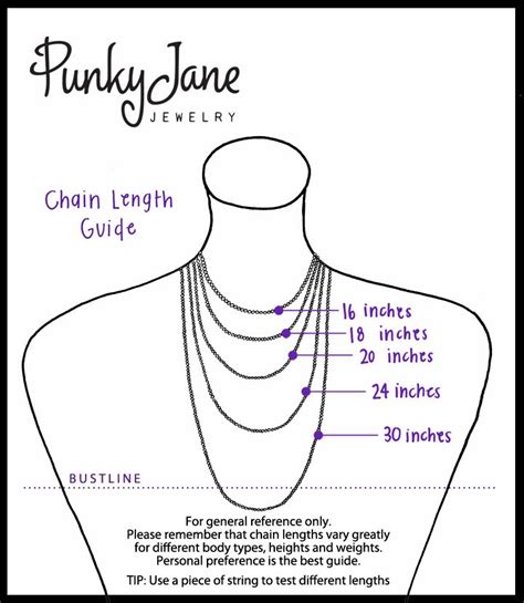 Picking The Perfect Chain Length Punky Jane Jewelry