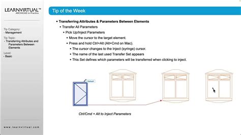 Transferring Attributes And Parameters Between Elements Youtube