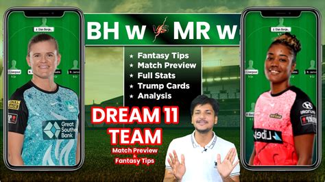 MR W Vs BH W Dream11 Team Prediction Player Stats Possible 11 And