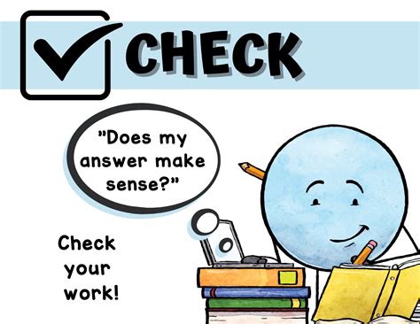 UPS Check Posters For Math Problem Solving Strategy Understand