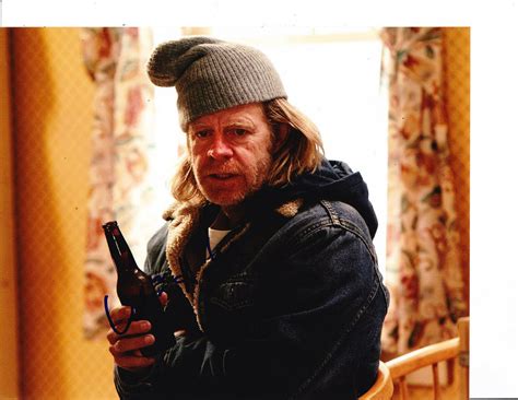 Shameless William H Macy Signed Cold Drinkin A Beer 8x10 Collectible