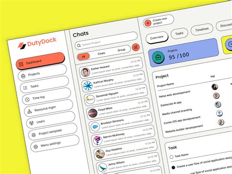 Task Manager Dashboard Design By Dolphin Web Solution On Dribbble