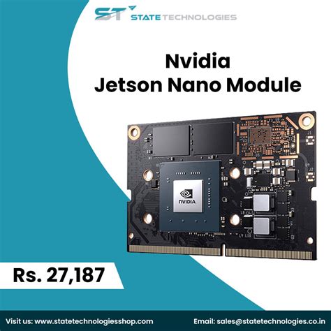 State Technologies Jetson Nano Is A Small Powerful Computer For Embedded Applications And Ai