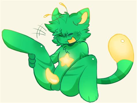 Rule 34 Digitabyte Furry Gnarpian Gnarpy Regretevator Holding Leg