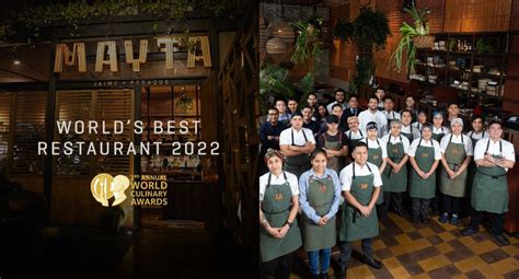 Mayta Gana Y Se Queda Con El Premio A ‘mejor Restaurante Del Mundo 2022
