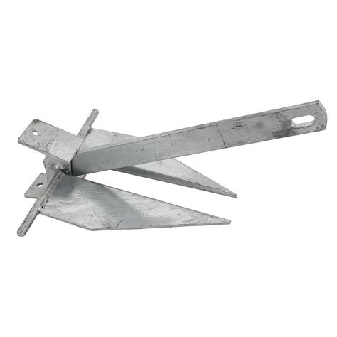 Boat Anchor Danforth 3kg Galvanised Up To 6m Craft