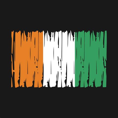 Ivory Coast Flag Vector 20356167 Vector Art At Vecteezy