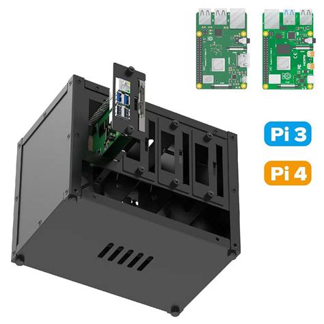 Upgraded Complete Enclosure For Raspberry Pi Clusters Discontinued
