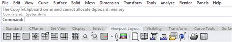 Copy To Clipboard Error Rhino For Windows Mcneel Forum