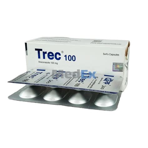 Trec 100 Mg Capsule ট্রেক ১০০ মি গ্রা ক্যাপসুল Team