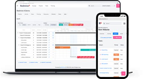Redmine Gantt Chart By Redminex Gráfico De Gantt Interativo Arrastar