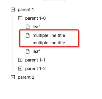 Tree Node Title Wraps Under Icon With Visual Issue Issue Ant Design Ant Design GitHub