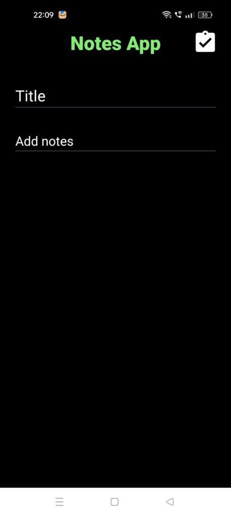 Notes Android App Using Sqlite Notes Android App Project Make A Notes App In Android